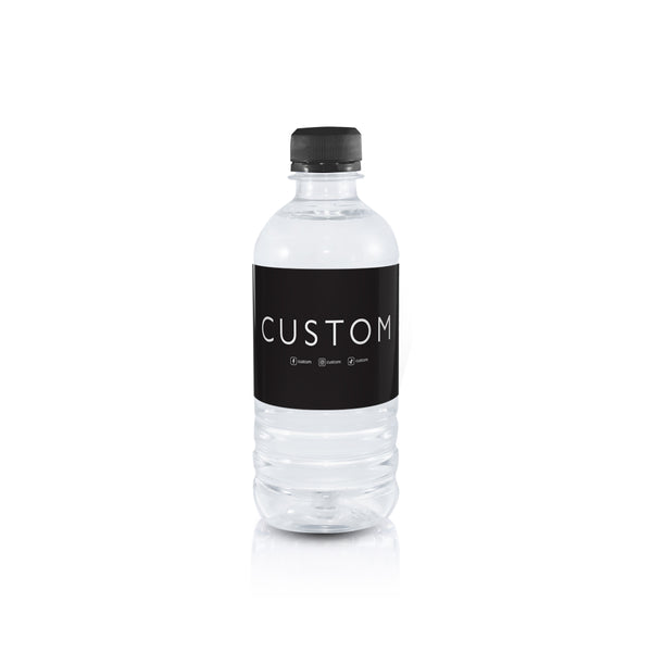 Promotional Water Bottles | 350ml Custom Label Bottled Water - Custom Water