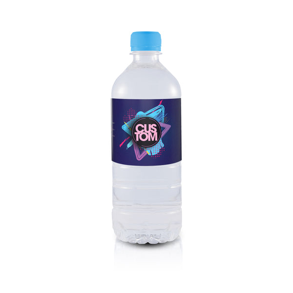 Promotional Water Bottles | 600ml Custom Label Bottled Water - Custom Water